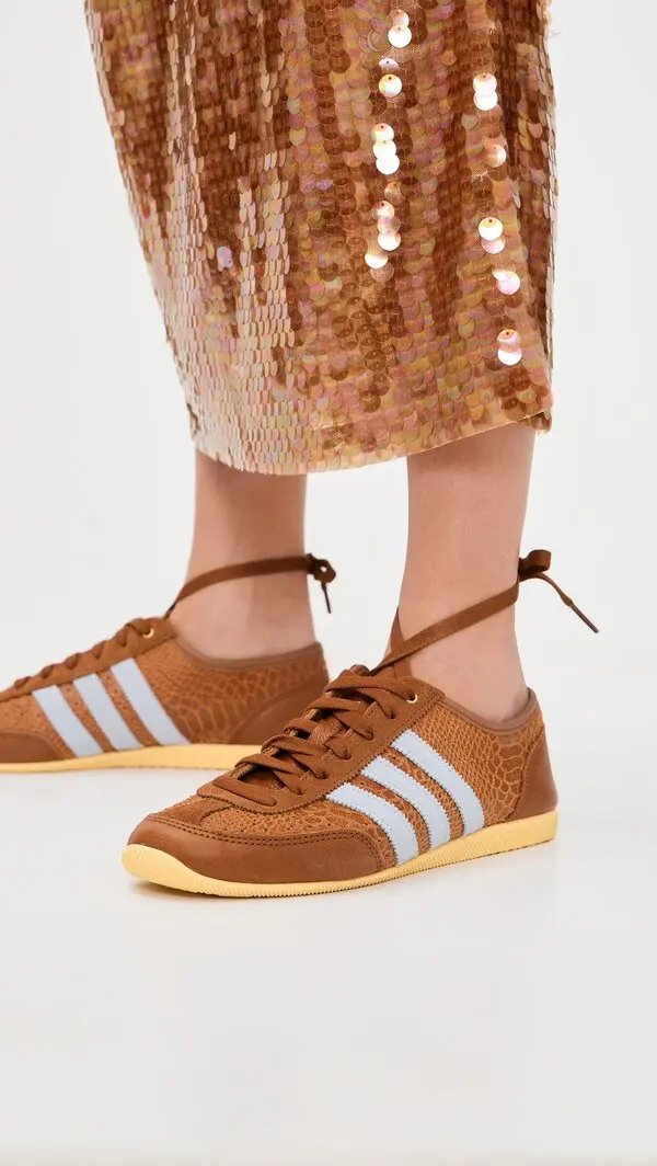 Adidas Japan Decon Sneakers - Bronze/Crystal Sky/Orange Tint